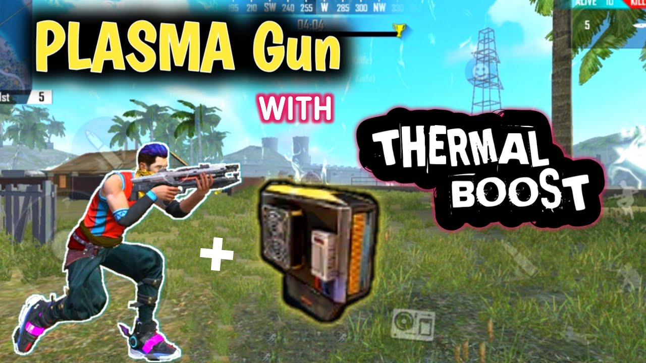 Only Plasma Gun challenge || Plasma Gun with Thermal Boost || Fun ...