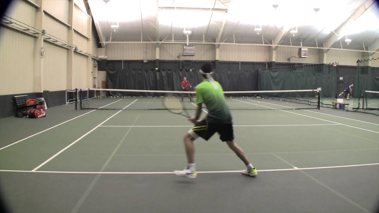 Brian Weisberg Tennis Recruiting Video Strokes - YouTube