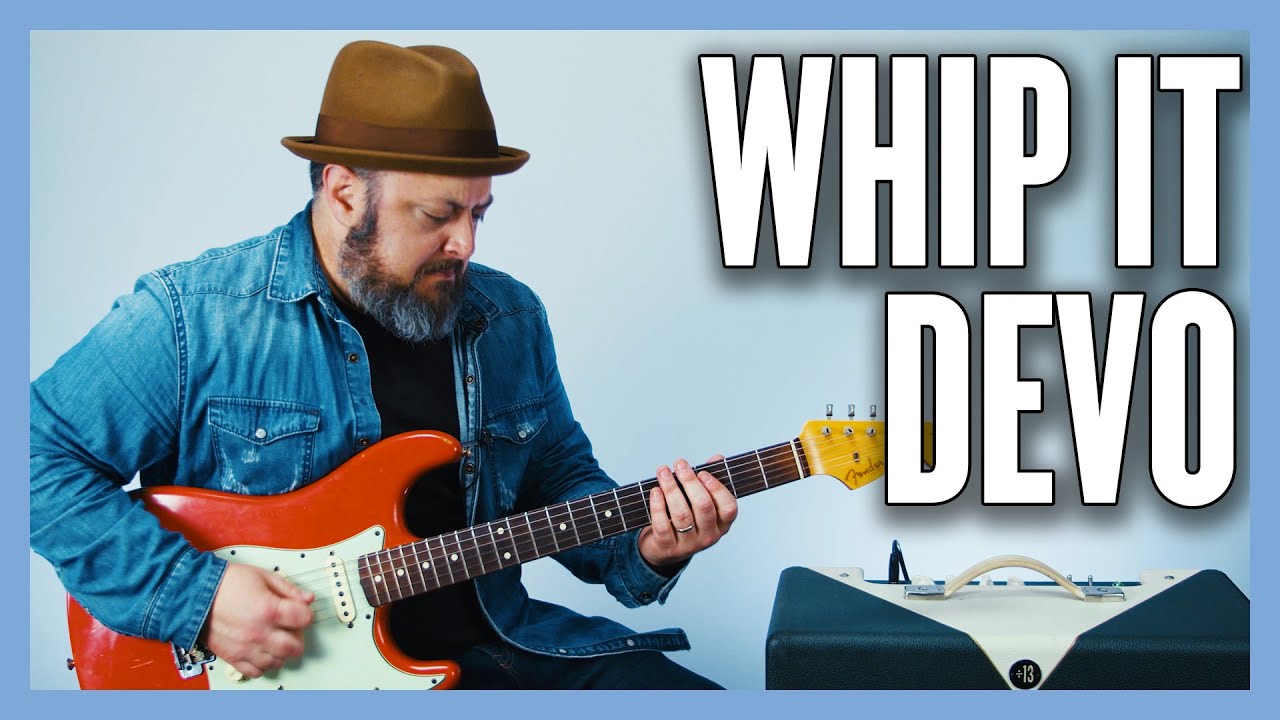 Whip It DEVO Guitar Lesson + Tutorial - YouTube
