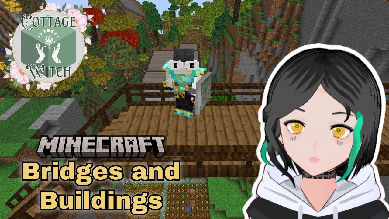 Bridges and Buildings | Minecraft Cottage Witch - YouTube