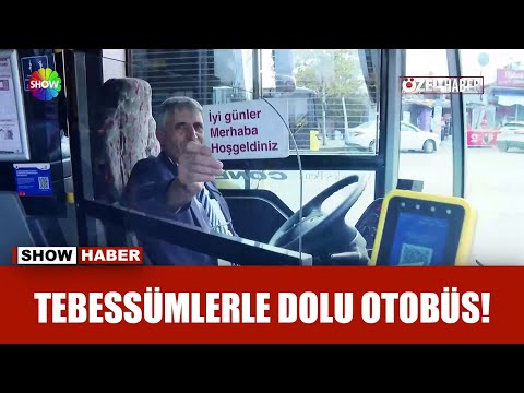 İETT'nin en güler yüzlü şoförü