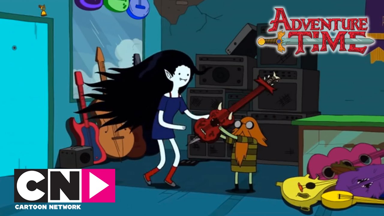 Le magasin de guitares dans le ciel | Adventure Time | Cartoon Network ...