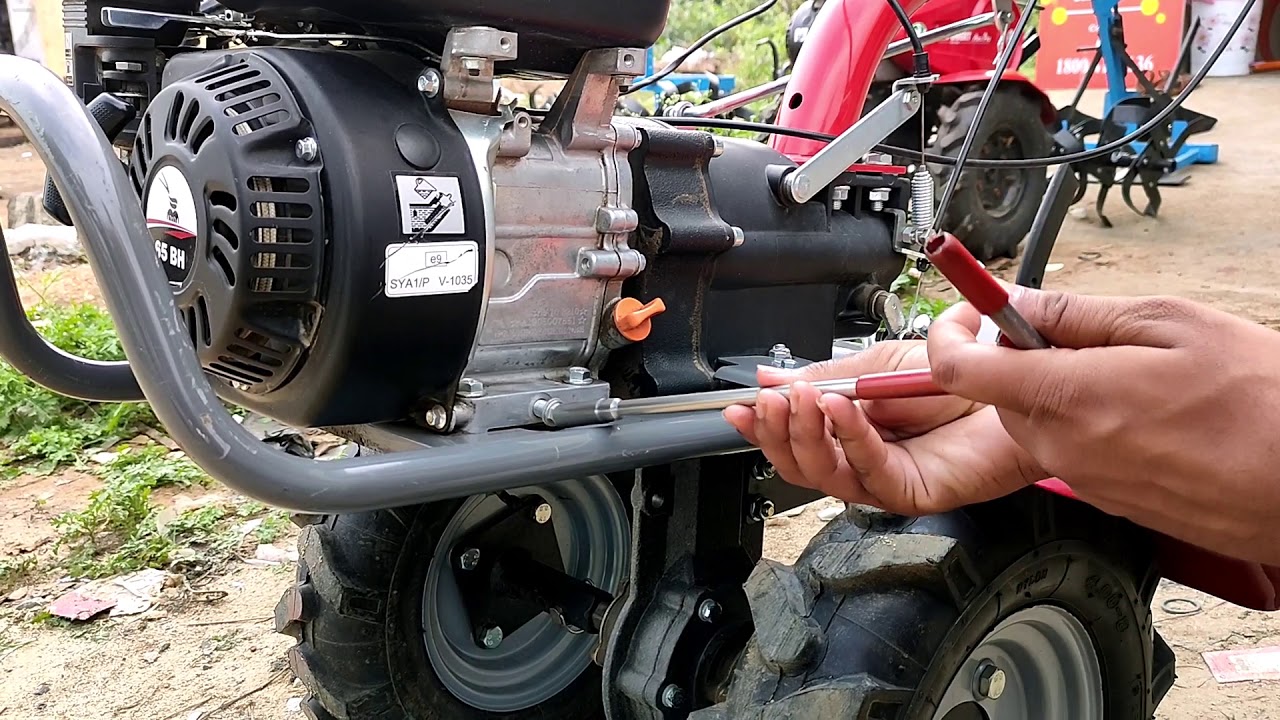 VST Shakti Pubert Power Weeder Engine Oil Inspection and Topup ...