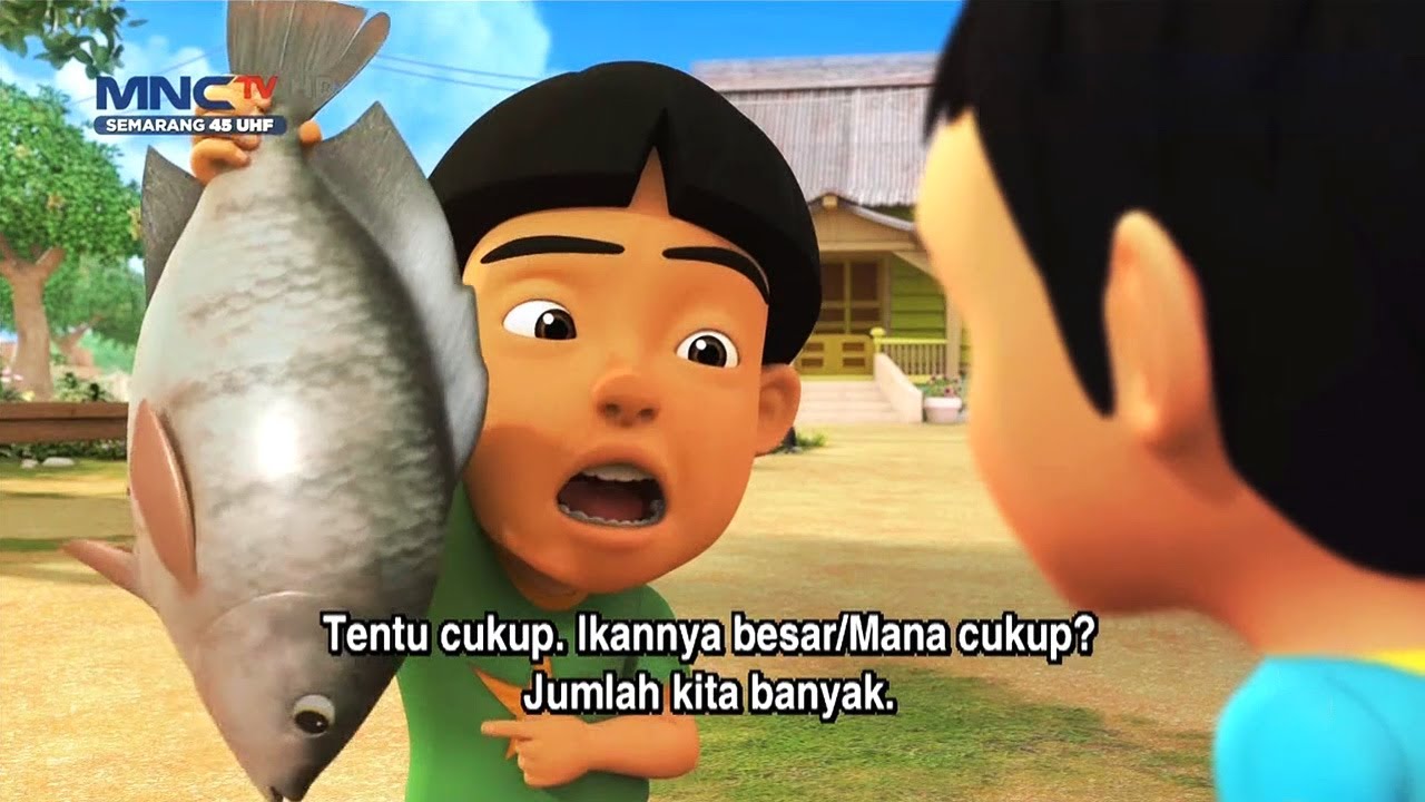 Upin & Ipin Musim 17 Full Movie - Sedapnya Bakar Ikan Dengan Tok Dalang ...