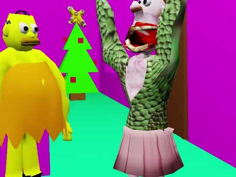 Homer Simpson Fixes his TV on Christmas Day