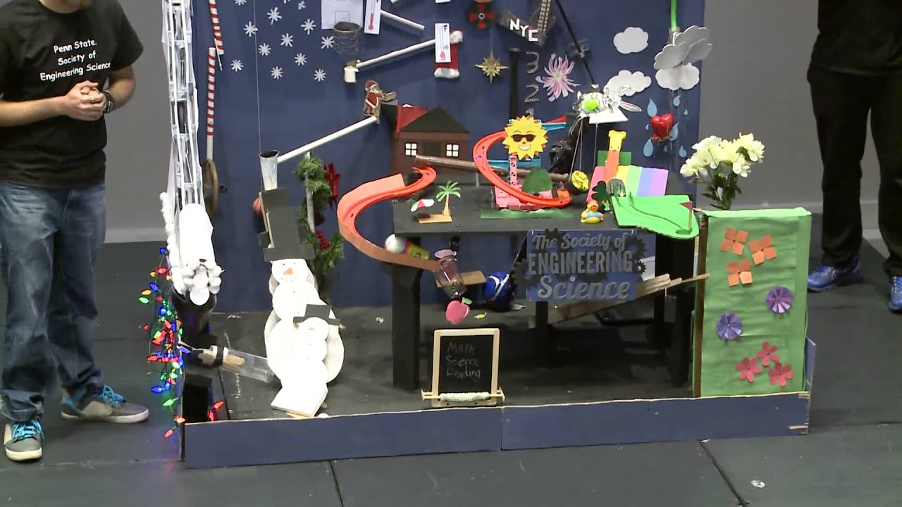 Broad & High Rube Goldberg Machine Contest, Kazim Ali Preview - YouTube