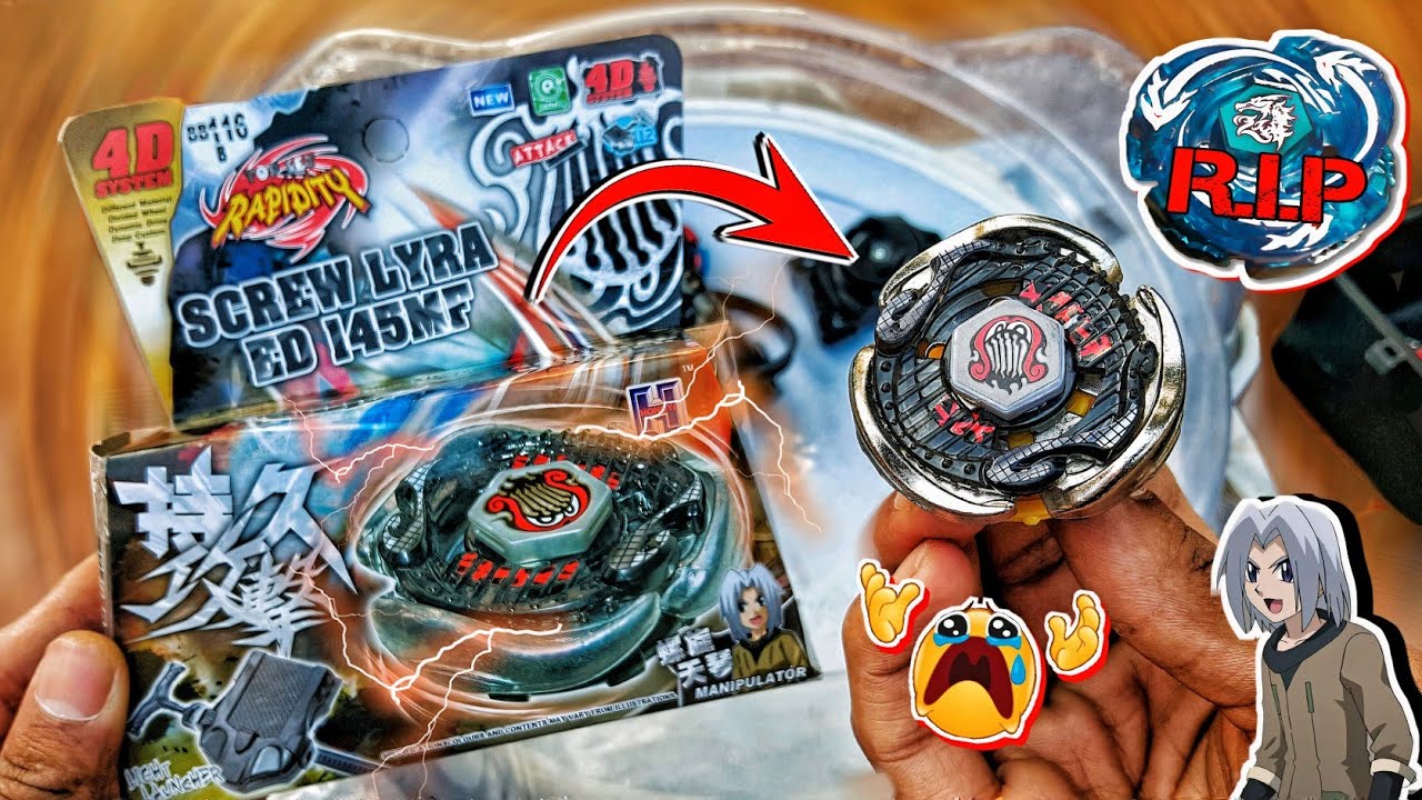 "L Drago KILLER" Screw Lyra Metal Beyblade Unboxing 😅 - YouTube
