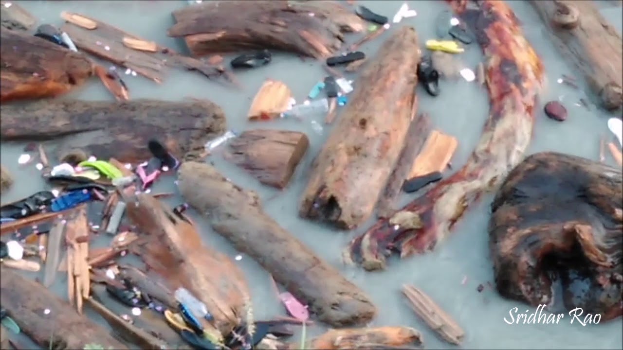 Garbage pollution of Ravi river at Chamba - YouTube