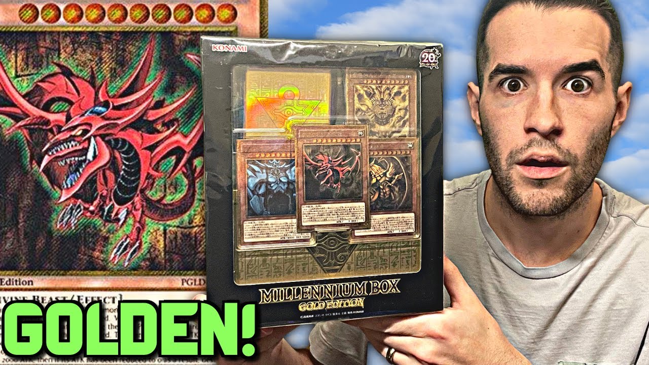 Opening Konami's GOLDEN GOD CARD Box! - YouTube