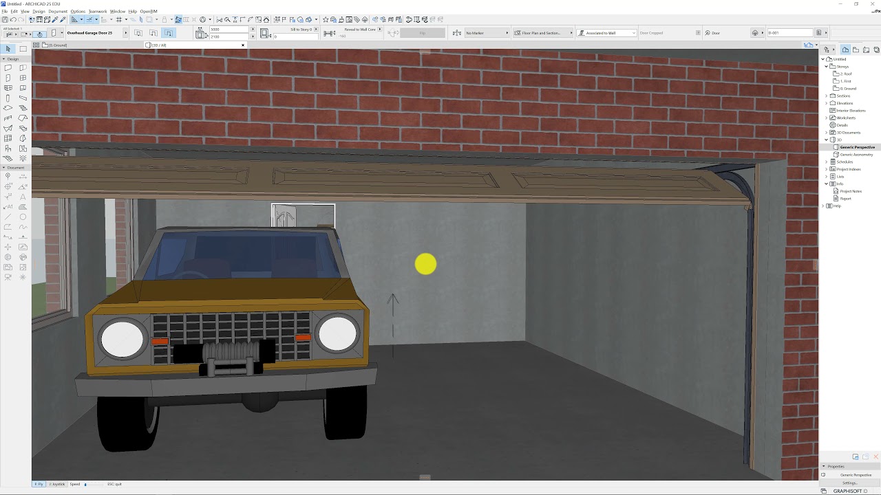 ArchiCAD 25 #4- Wall-check + Objects & Furniture [4k] - YouTube