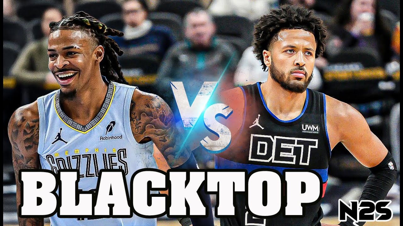 BLACKTOP - Cade CUNNINGHAM vs Ja MORANT - NBA 2K25 - YouTube