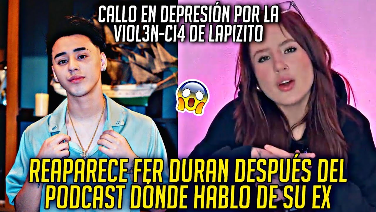 FER DURAN REAPARECE DESPUES DE CONTAR TODA LA VERDAD DE SU EX FREDDY ...