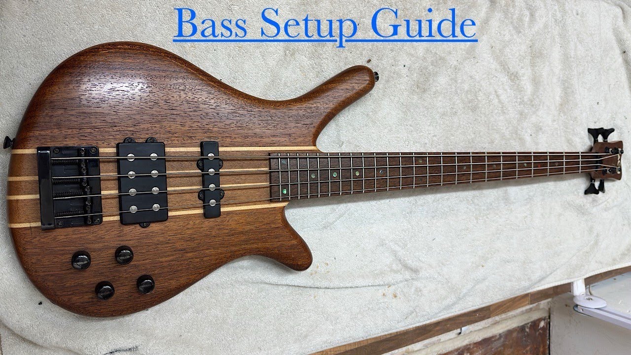A How To Guide on Bass Guitar Setup - Setting Truss rod, Action, Nut ...