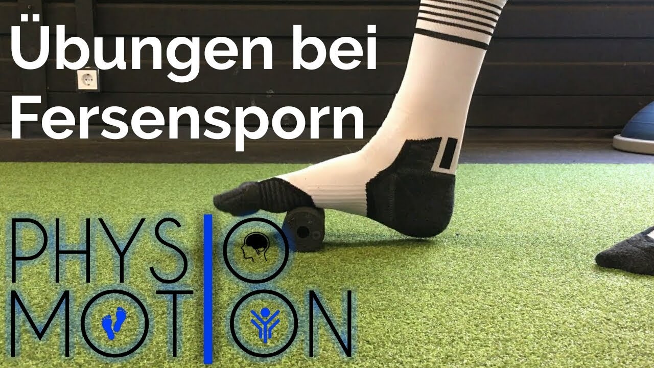 Fersensporn - 3 sinnvolle Übungen [Physio&Motion] - YouTube