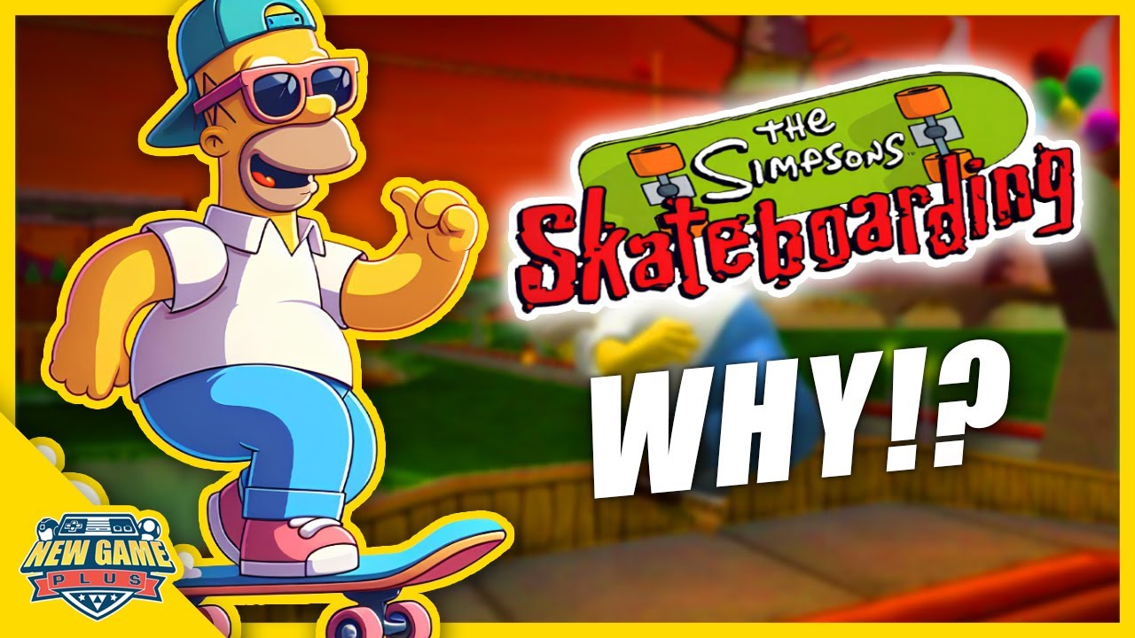 The Simpsons Skateboard