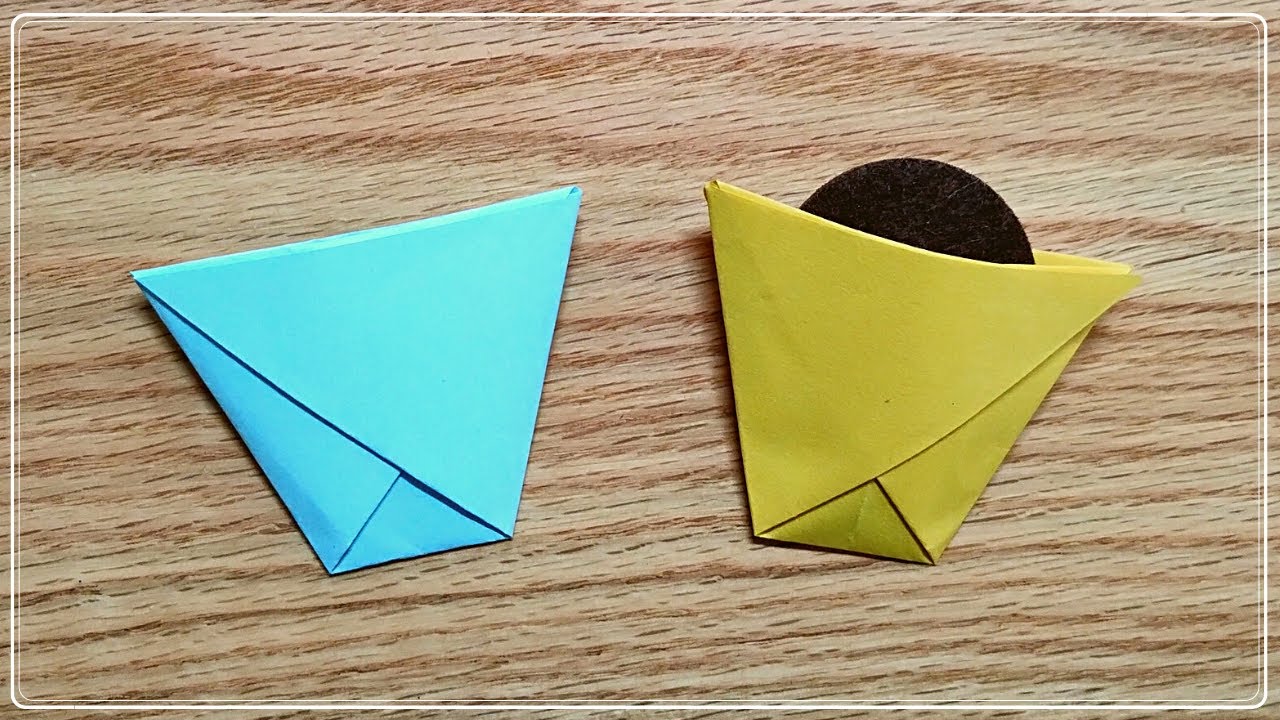 HOW TO: LITTLE PAPER GIFTBAGS| PERFECT FOR TREATS | EASY ORIGAMI - YouTube