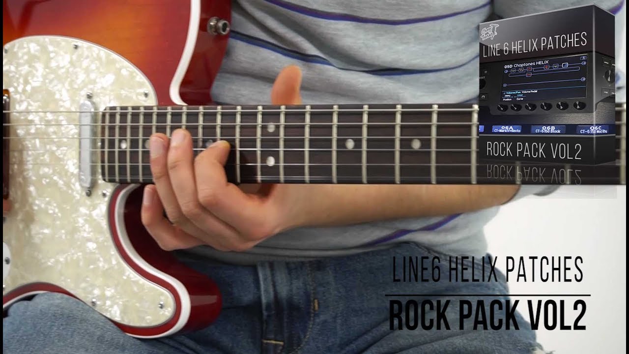 Line 6 Helix / POD Go Patches | Rock Pack vol.2 | In the mix (Fender ...