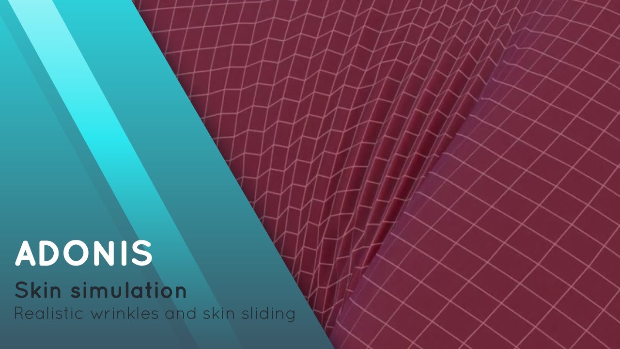 Skin Simulation in Maya with Adonis AdnSkin - YouTube
