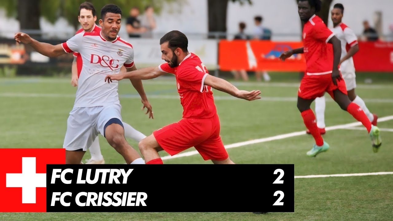 FC Lutry 2-2 FC Crissier | 2ème ligue journée 18 🇨🇭 - YouTube
