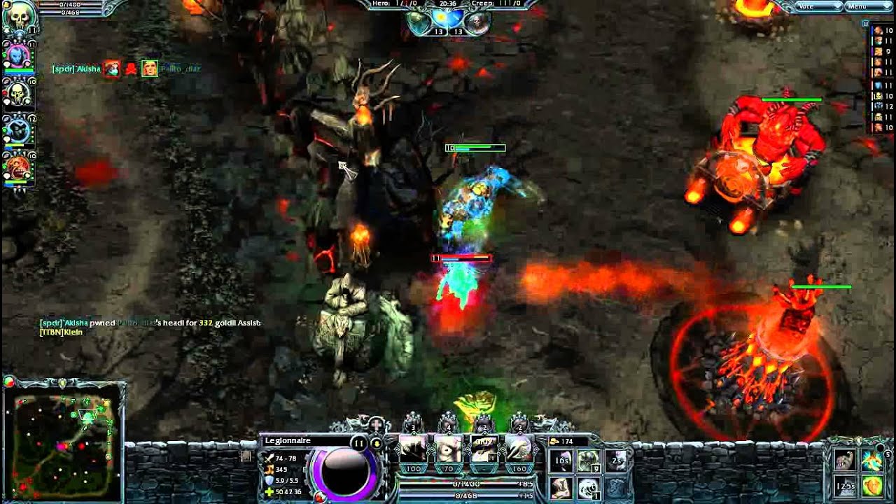 #3 golden legionnaire HONsea garena SotM - YouTube