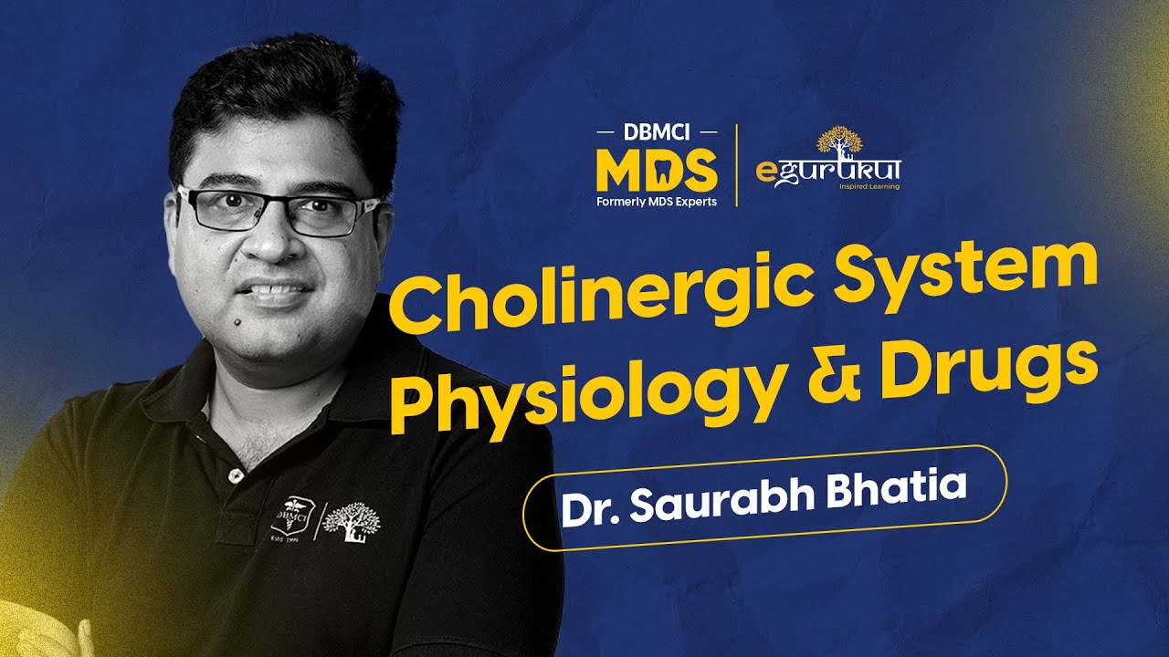 Cholinergic System Physiology & Drugs - Dr. Saurabh Bhatia, the Original Guru for Pharmacology ...
