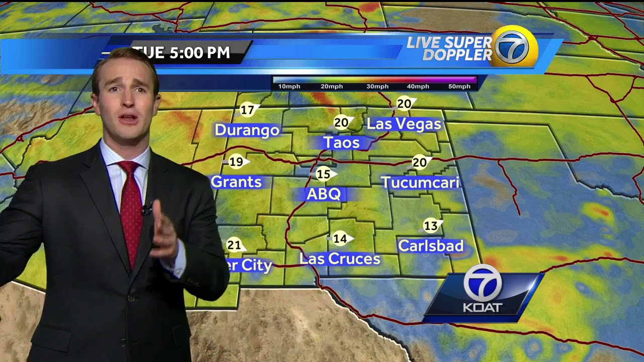 Matt Howerton's Tuesday Weather Forecast - YouTube