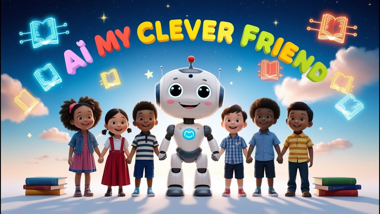 "AI, My Clever Friend 🤖 | Fun Kids Poem About Robots & Learning" - YouTube