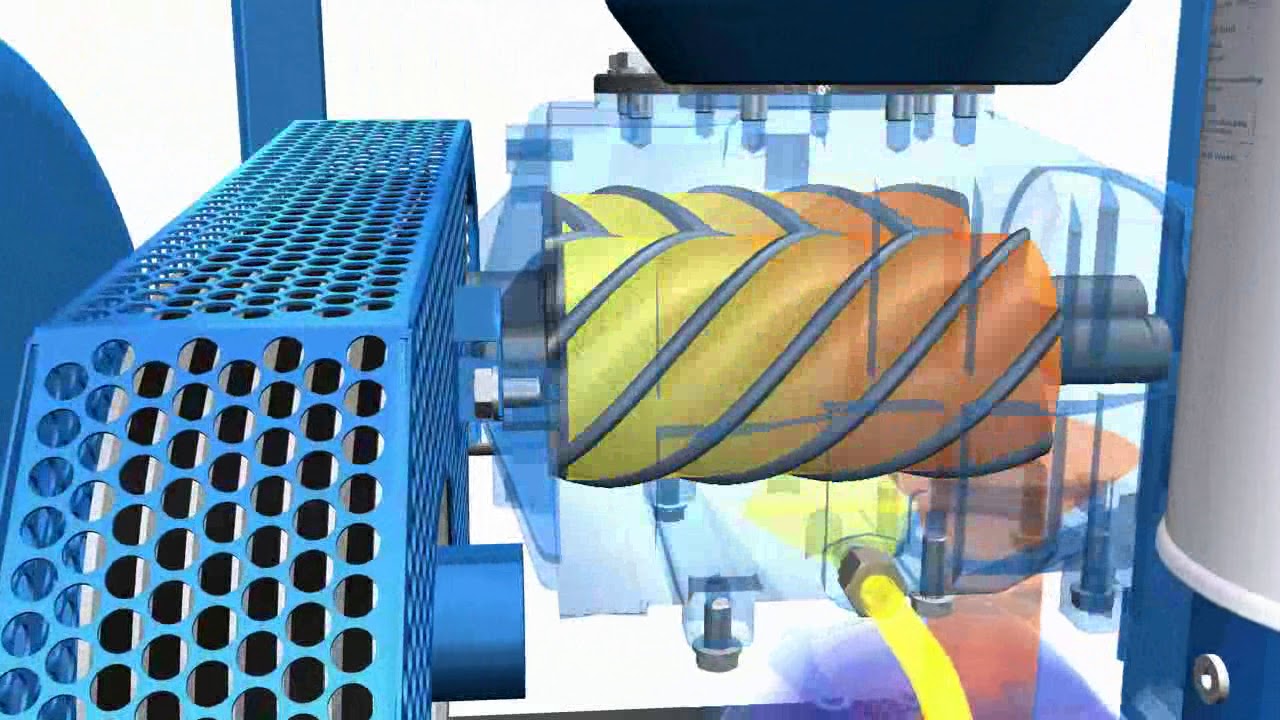 Method of Heat recovery created compressed air generation - YouTube