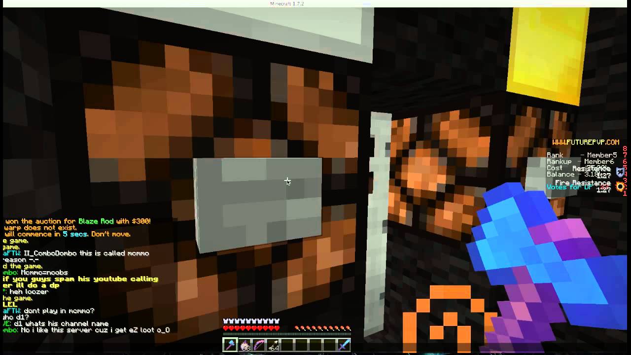 Minecraft op server review Futurepvp - YouTube