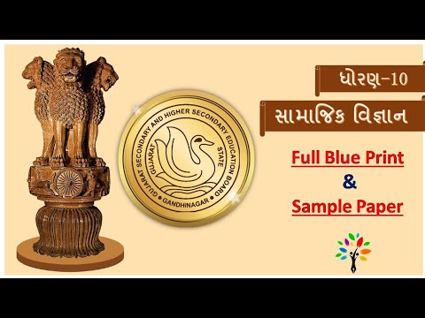 Std 10 social science blueprint and sample paper analysis - YouTube