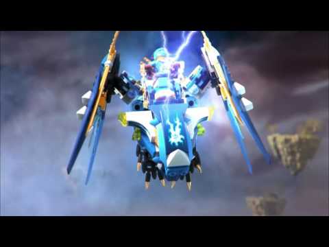 LEGO Ninjago - Gököyüzü Korsanları - Felaket Kalesi & Kaplan Adası & Jay'in Element Ejderhası - TR