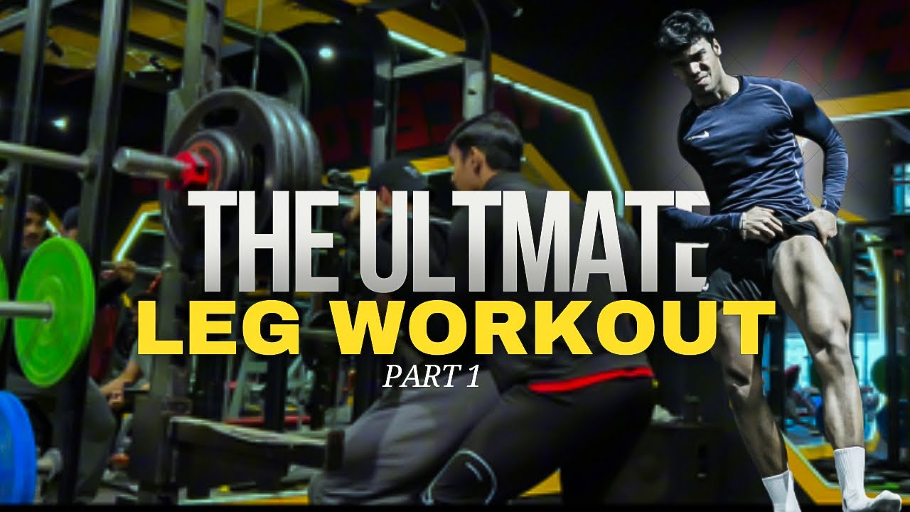 THE ONLY LEG WORKOUT YOU NEED(FEATHER QUADS😱🔥) - YouTube