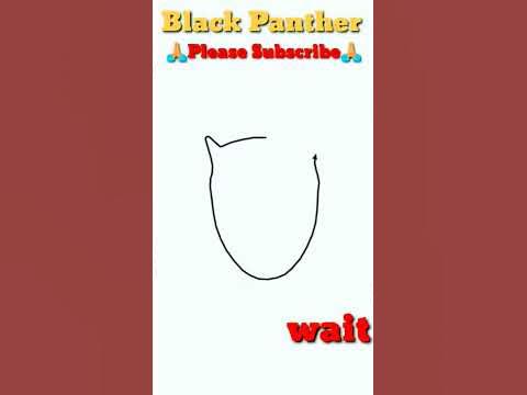 Draw Black Panther In Ascii Code Using Python Turtle| #youtubeshorts #shorts #blackpanther - YouTube