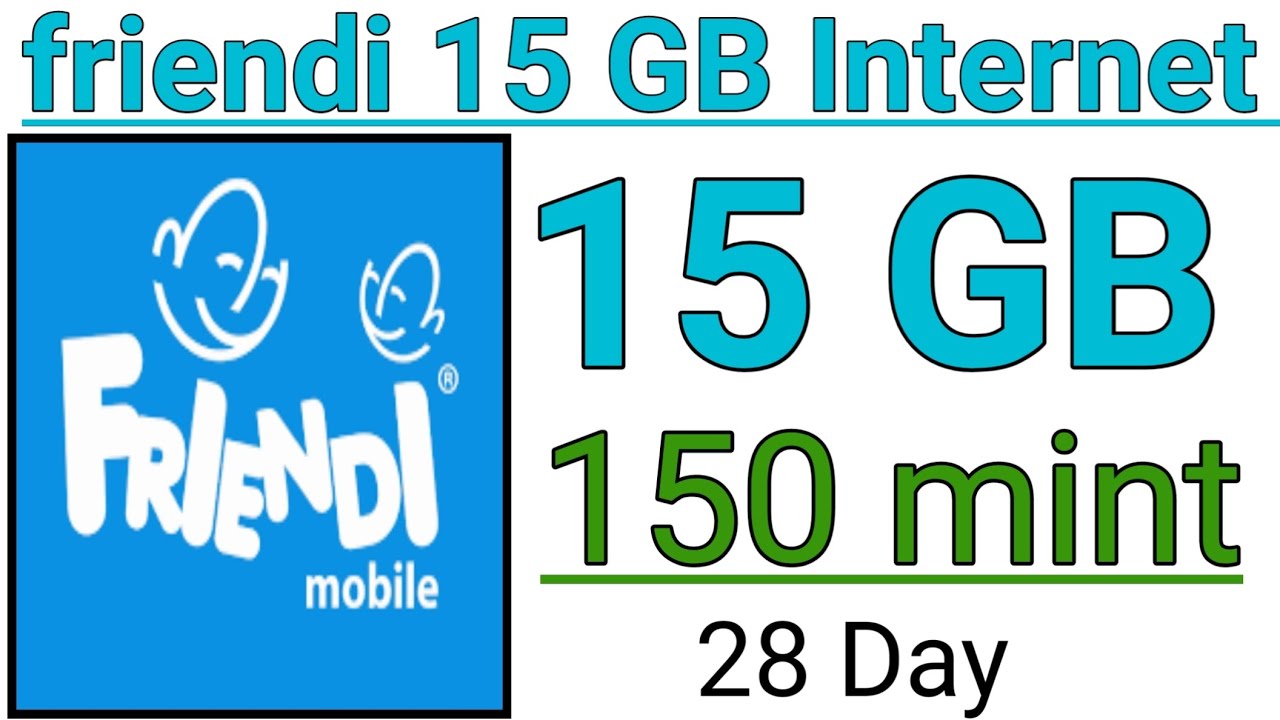 how to Get friendi 15 GB internet package 150 flexi Minutes 28 Day ...