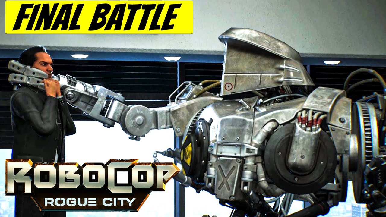 RoboCop VS Old Man | RoboCop Rogue City Final Boss Fight 4K - YouTube