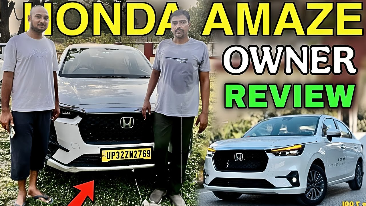 Honda Amaze owner review || NEW AMAZE FULL REVIEW || New Honda Amaze ...