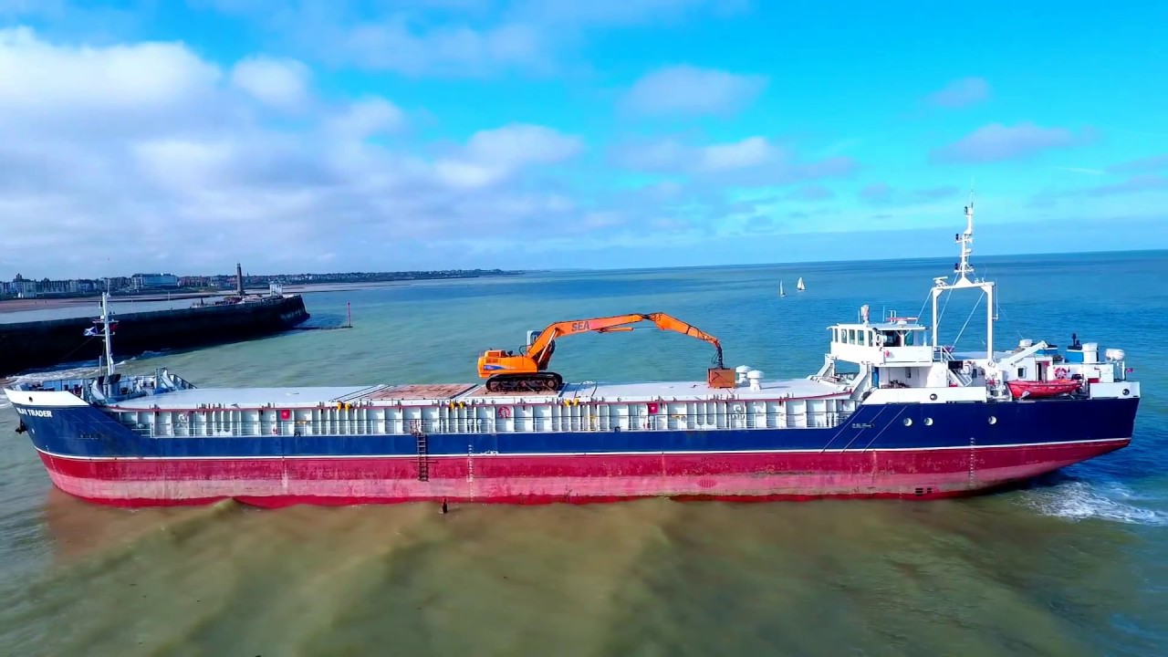 Grounded Ship of Margate Kent UK - YouTube