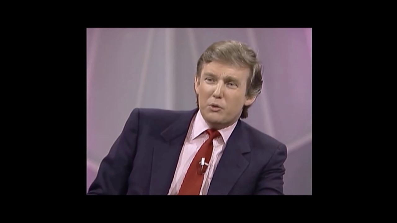 Interview of Donald Tramp 1998 - YouTube