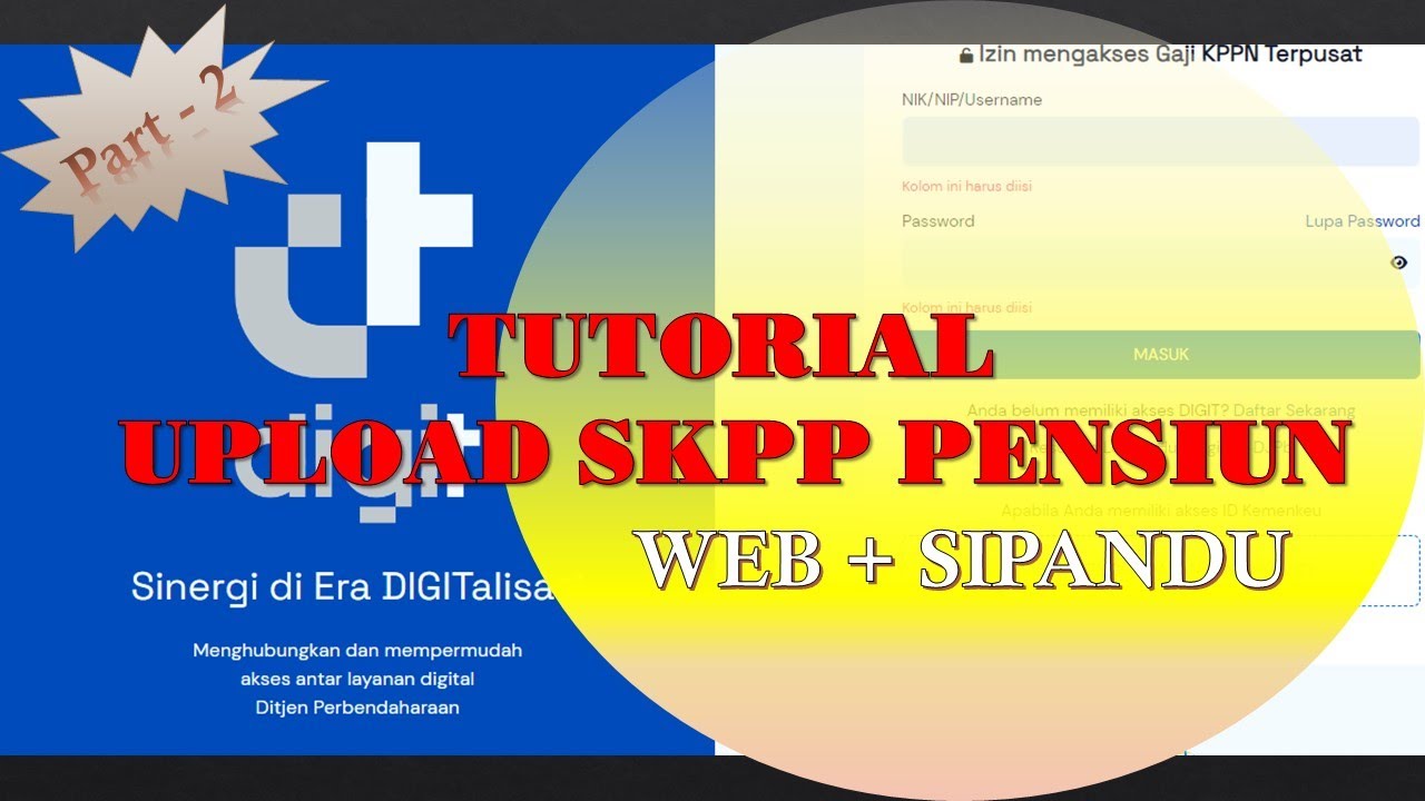 CARA PENGAJUAN SKPP PENSIUN pada Aplikasi Gaji Web Kemenkeu dan SIPANDU ...