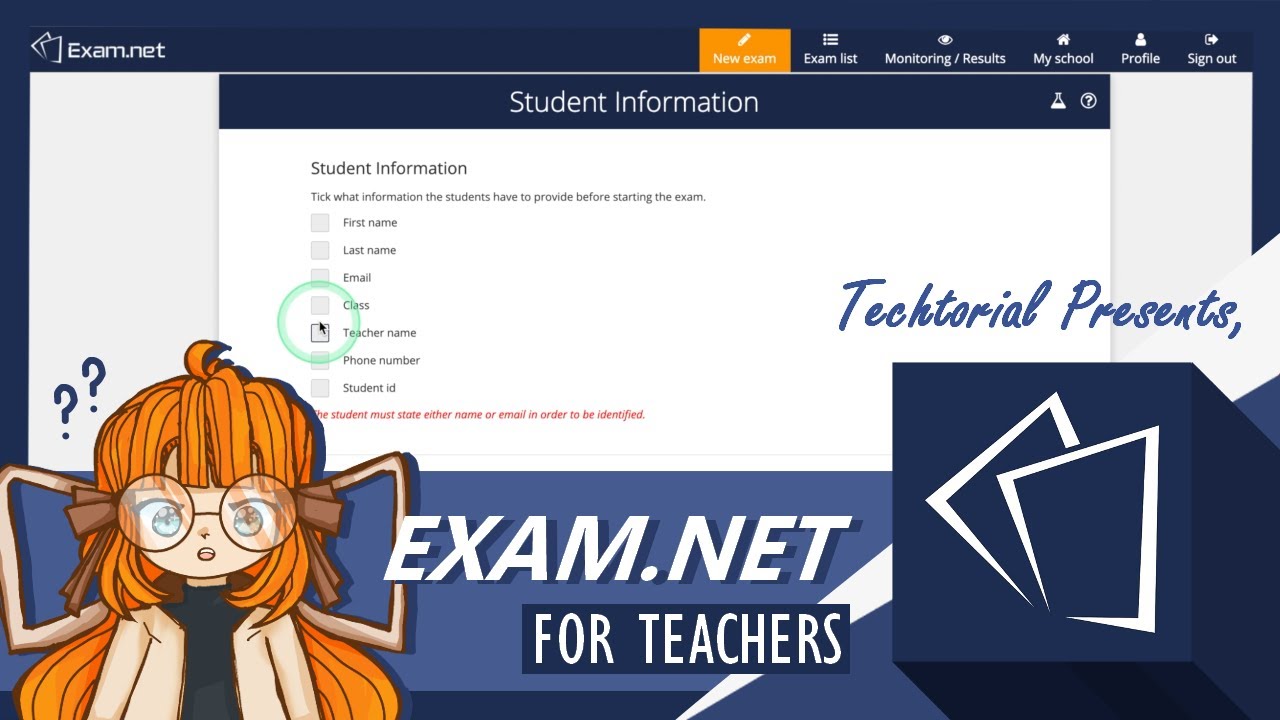 Exam.net Tutorial [For Teachers] - YouTube