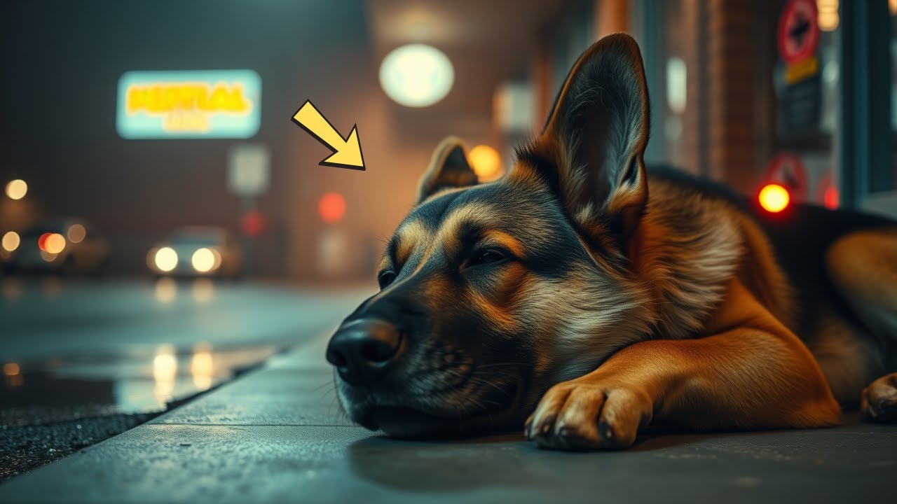 A Dying German Shepherd Collapsed Outside a Vet Clinic. What They Found ...