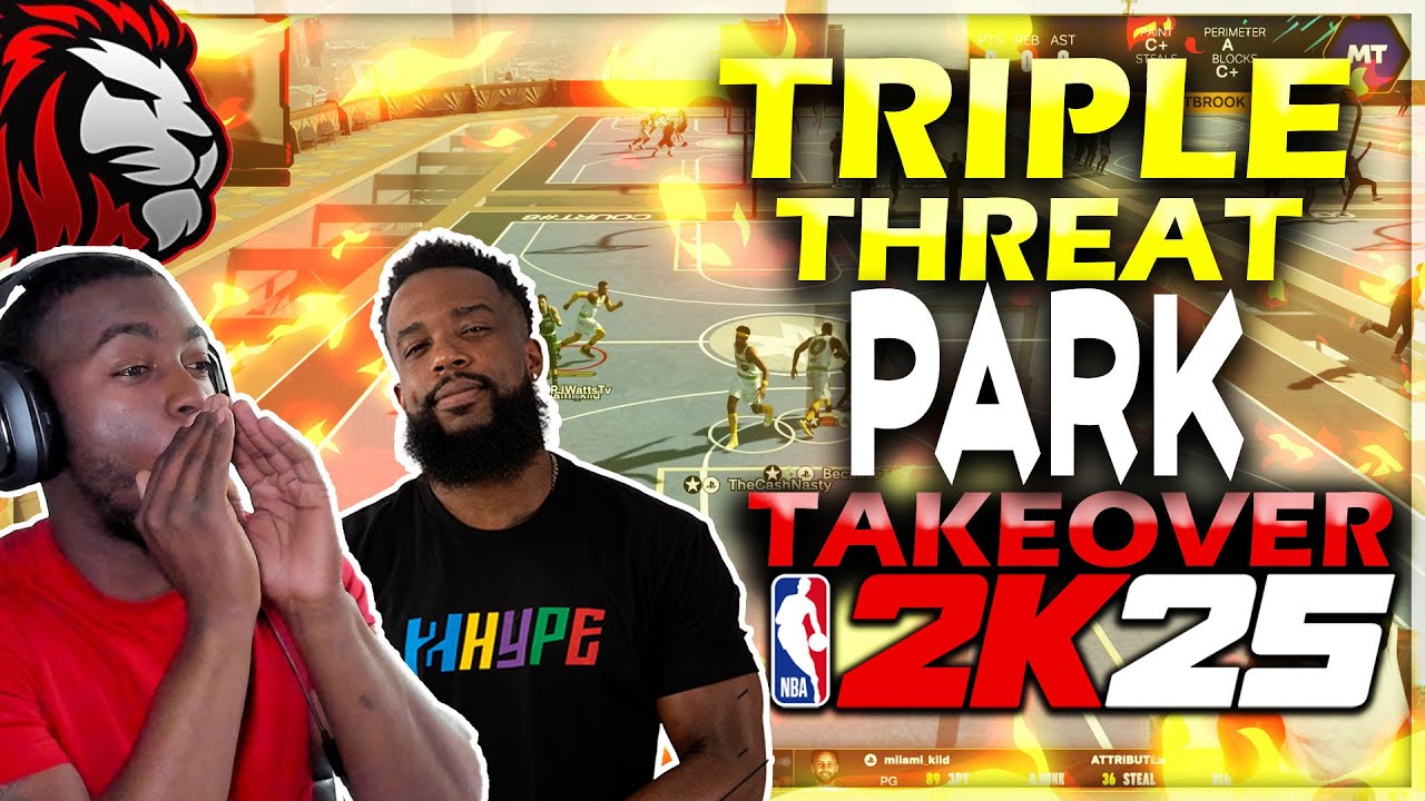 NBA 2K25 MYTEAM: Taking Over Triple Threat Co-Op with @CashNastyGaming ...