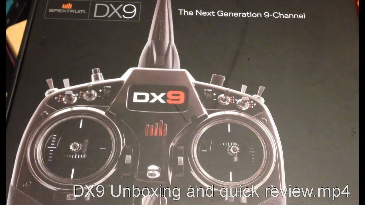 Spektrum DX9 Transmitter - Unboxing and Quick Review! - YouTube