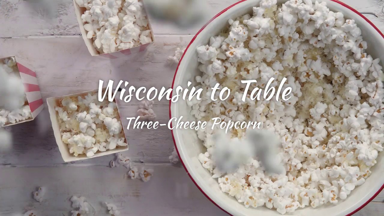 Three-Cheese Popcorn - YouTube