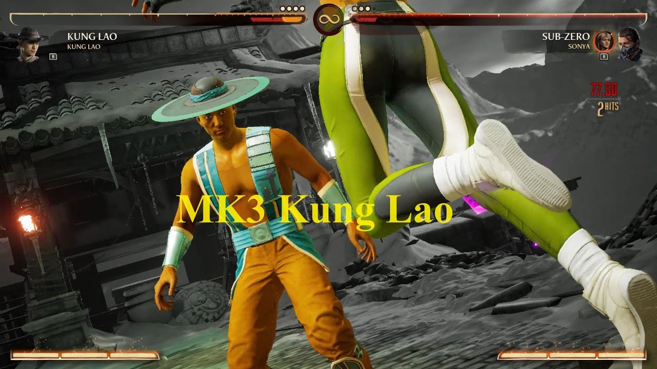 Mortal Kombat 1, MK3 Kung Lao skin - YouTube