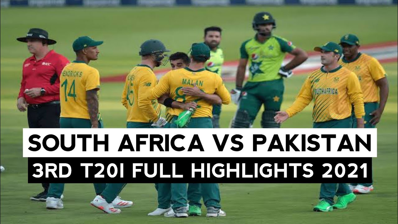 MOMENTUM PROTEAS VS PAKISTAN 3rd T20I Match Highlights 2021 | SA VS PAK ...
