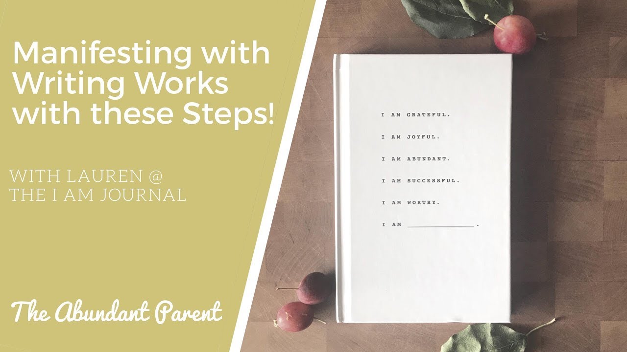 Manifesting with Writing Works with these Steps - YouTube