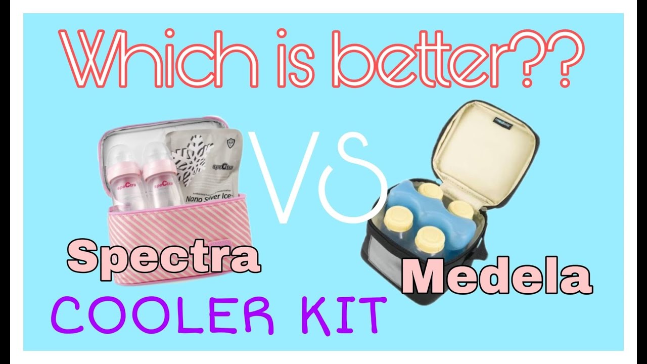 Spectra Cooler Kit Vs Medela Cooler Kit - YouTube