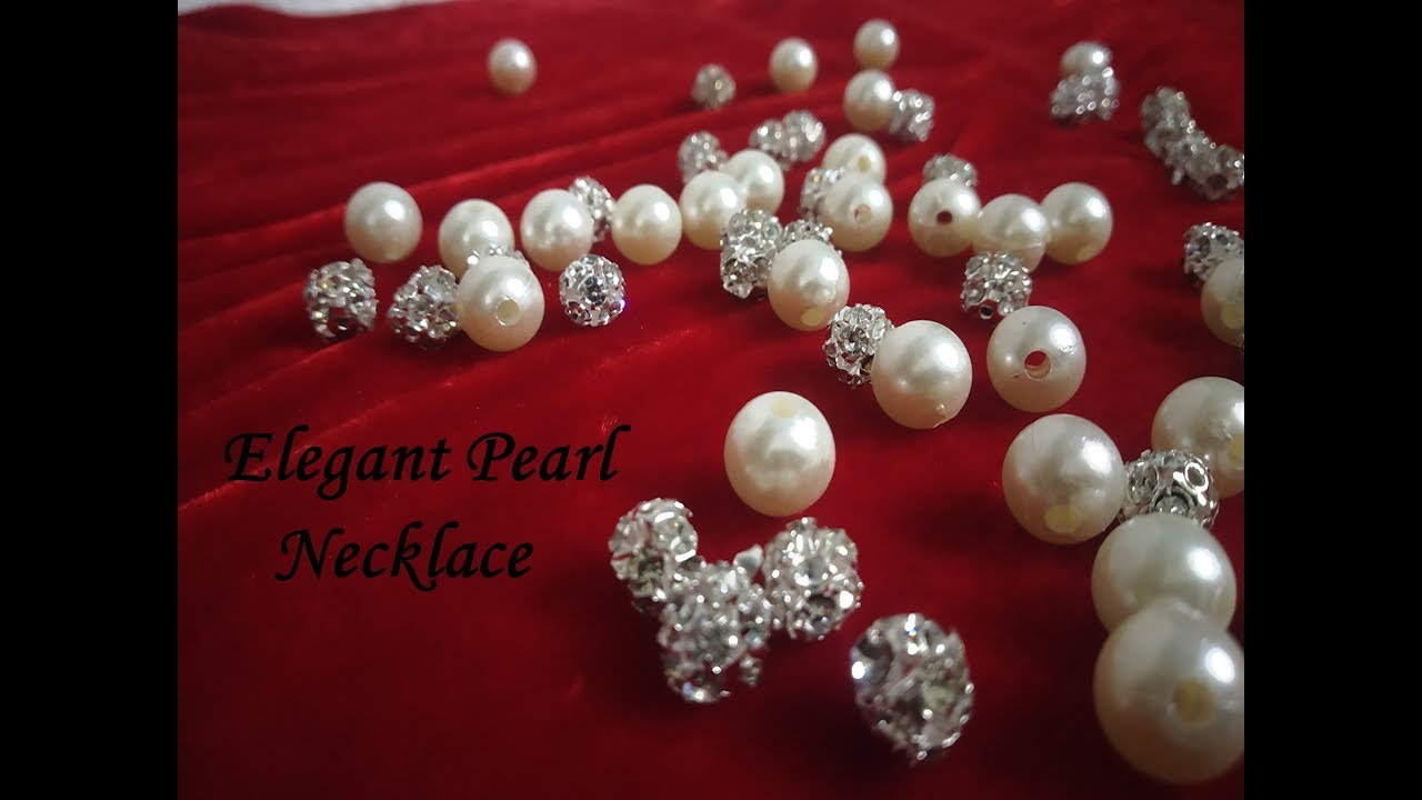 Pearl Necklace | Made up of Pearls | DIY Pearl Necklace | Handy Mandy ...
