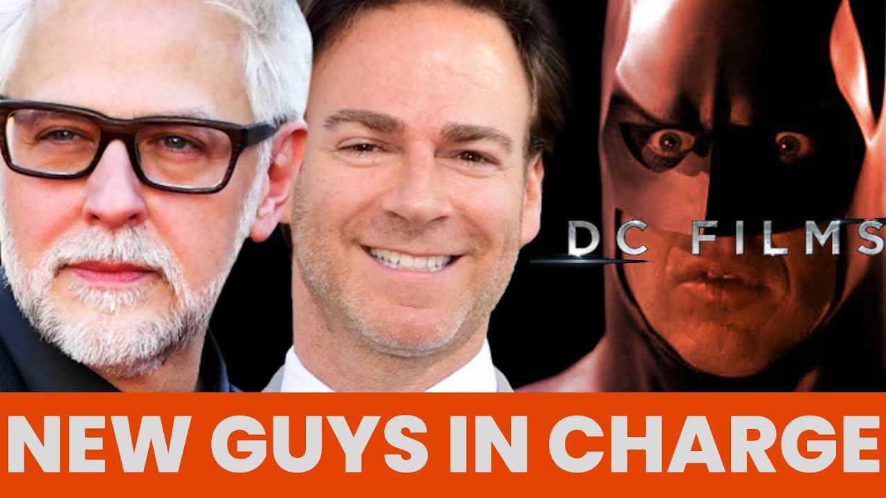 The New DC CEOs for DC Studios: James Gunn and Peter Safran - YouTube